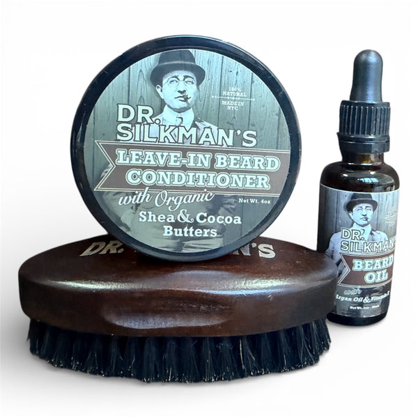 3-Piece Beard Conditioning Set - Dr. Silkman's